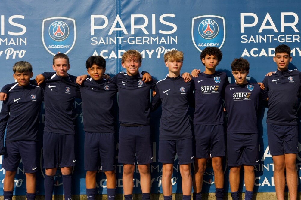 PSG Academy U14 North America Players Experience Elite Pro Residency Training and High-Level ...